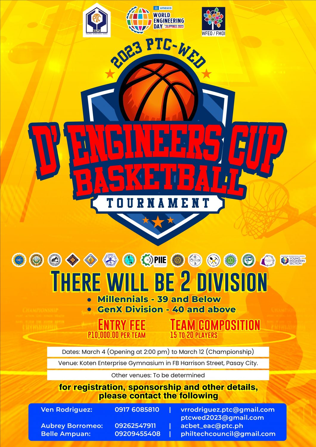 PTC – WORLD ENGINEERING DAY 2023: 1ST D’ ENGINEERS CUP | PTC